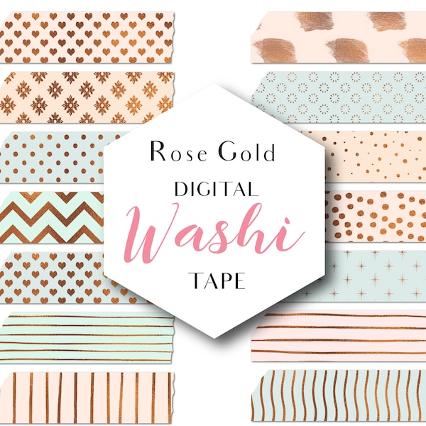 Digital Washi Tape - Etsy