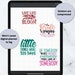 Motivational Digital Stickers Vol 2, Positive Thinking, Precropped ...