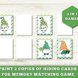 Printable St. Patrick's Day Scavenger Hunt for Kids, St. Patrick's Hide ...