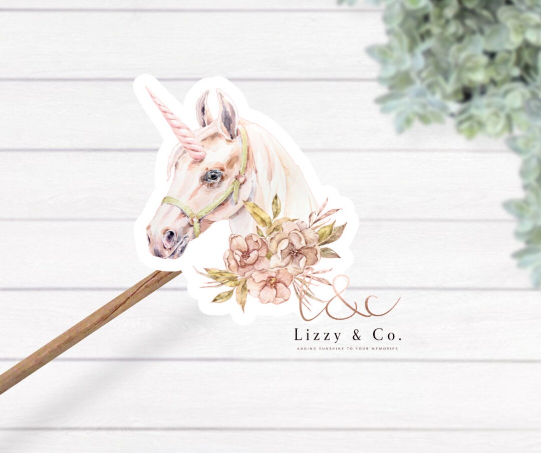 Unicorn Digital Sticker Png Download With With-outline Circuit Cameo ...