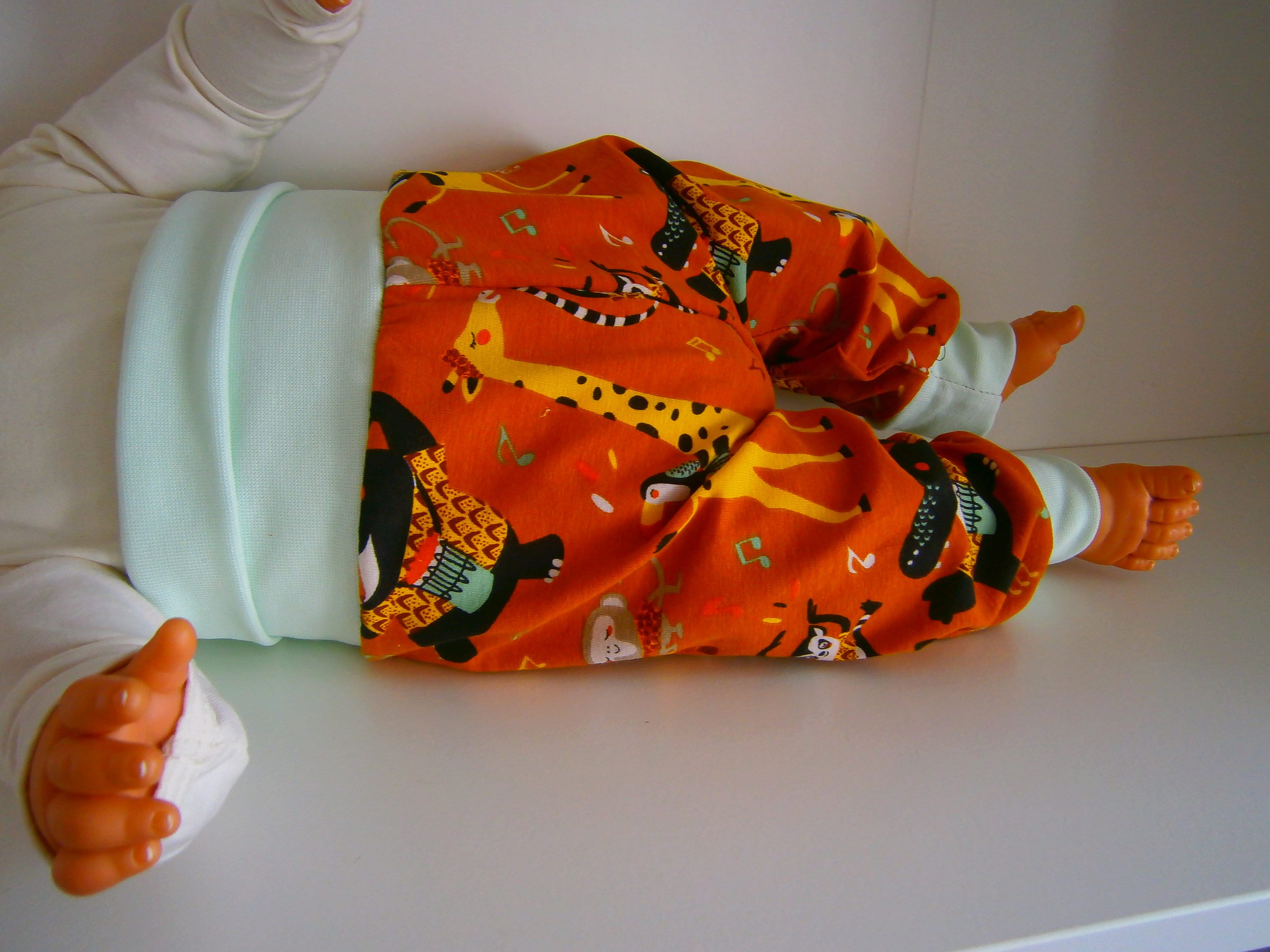 Handmade Zoo Animals Pants Cuddly Pants Pants Size 50-104 Baby Boys ...