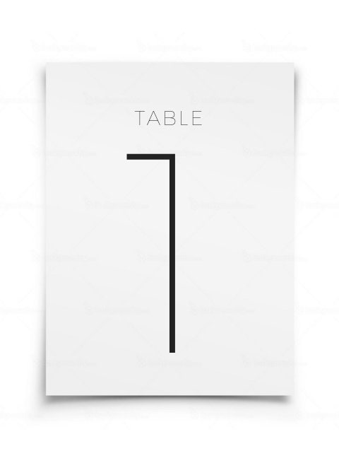 Printable Table Numbers 1-30 - Etsy