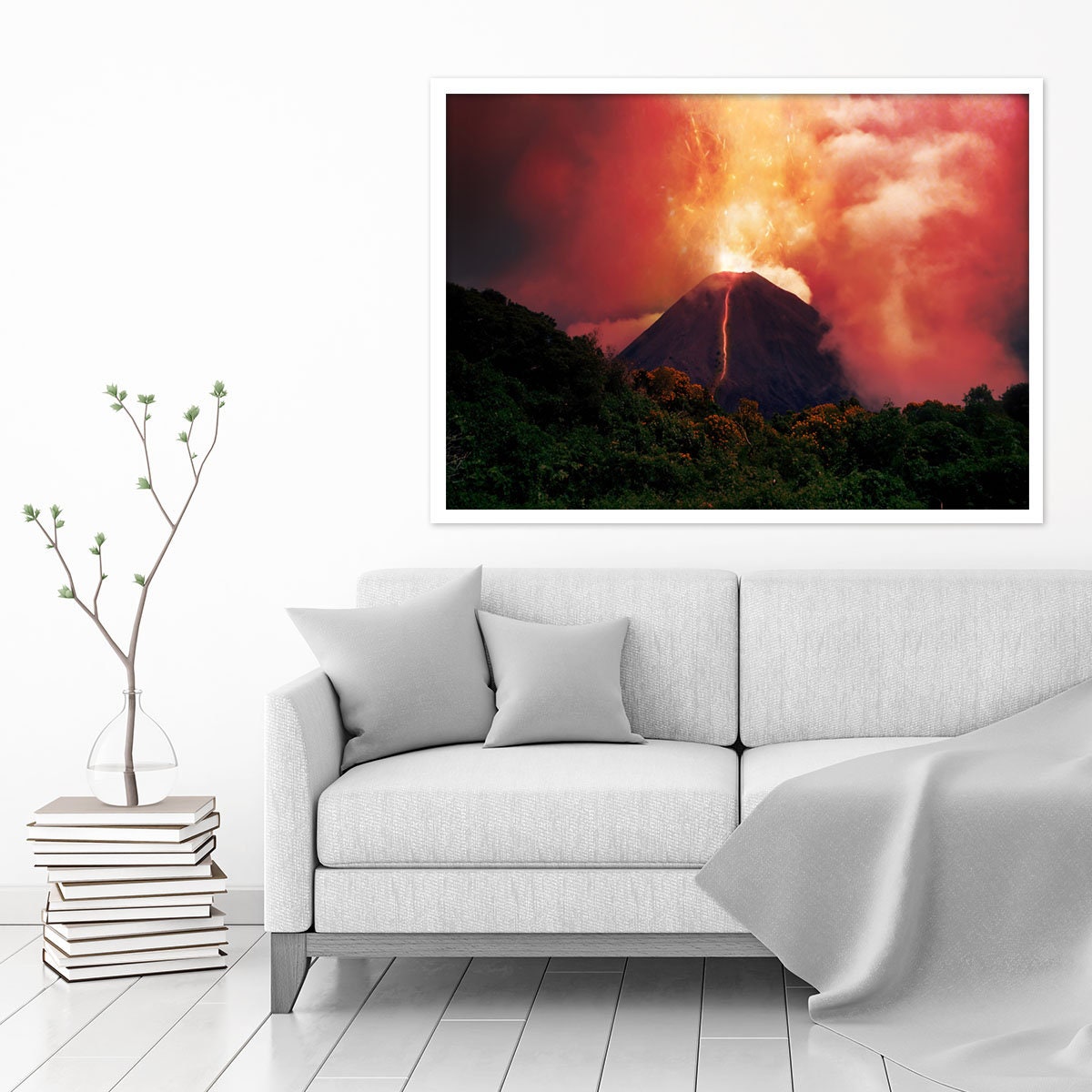Vulcano, Volcán, Erupción volcánica, Póster vulcano, Póster volcán ...