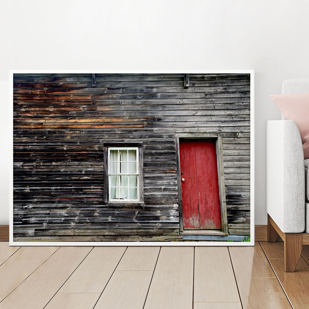 Cabin Door, Rustic Cabin, Cabin Poster, Wall Hangings, Wall Décor, Home ...