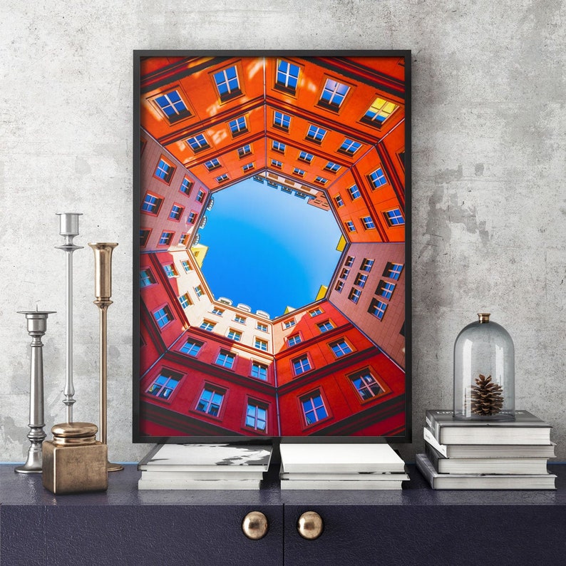 Octagon Building Octagonal Shape Building Octagonal - Etsy