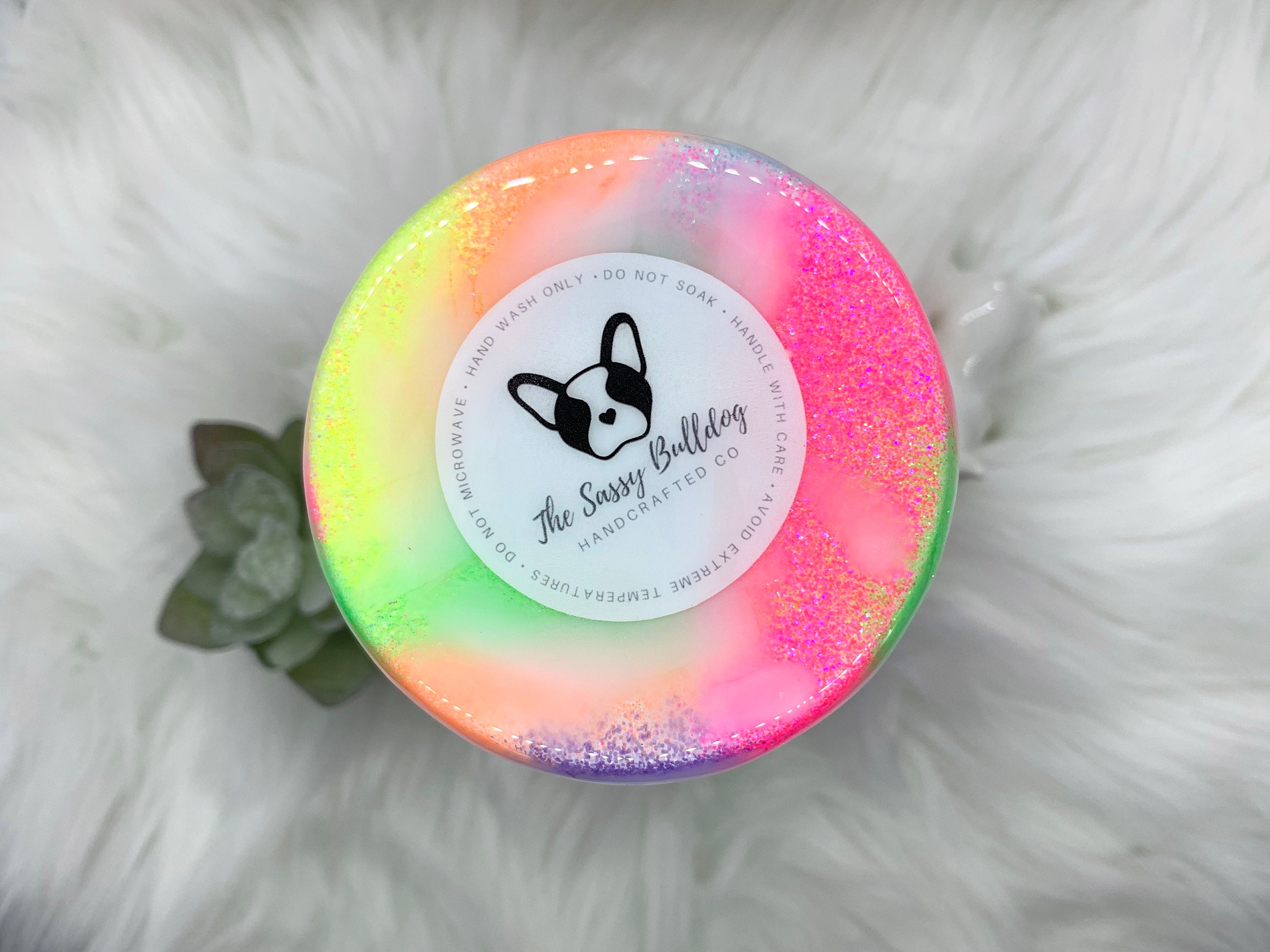 Neon Rainbow Mom Life Glitter Tumbler Neon Marble Glitter | Etsy