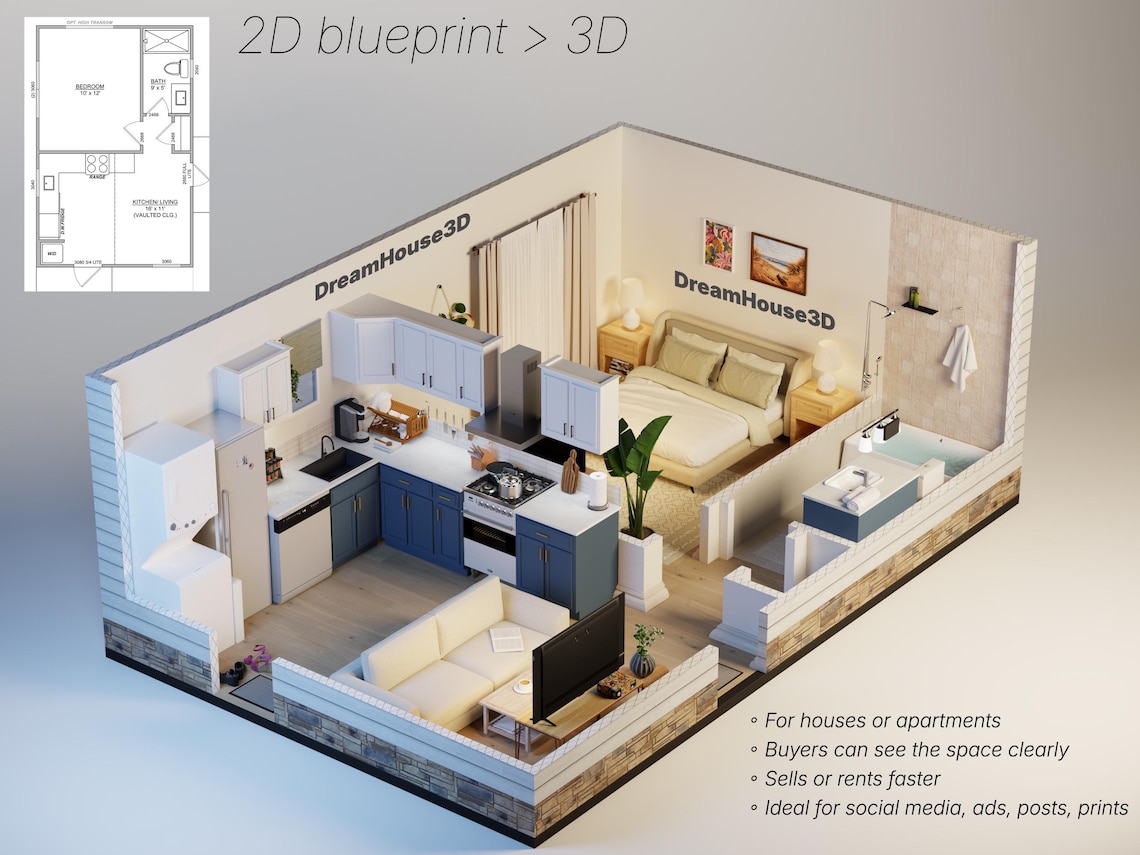 Design Your Own Floor Plan, House Floor Layout, Plan With Furniture and ...