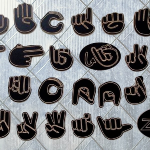 Alphabet Magnets - Etsy