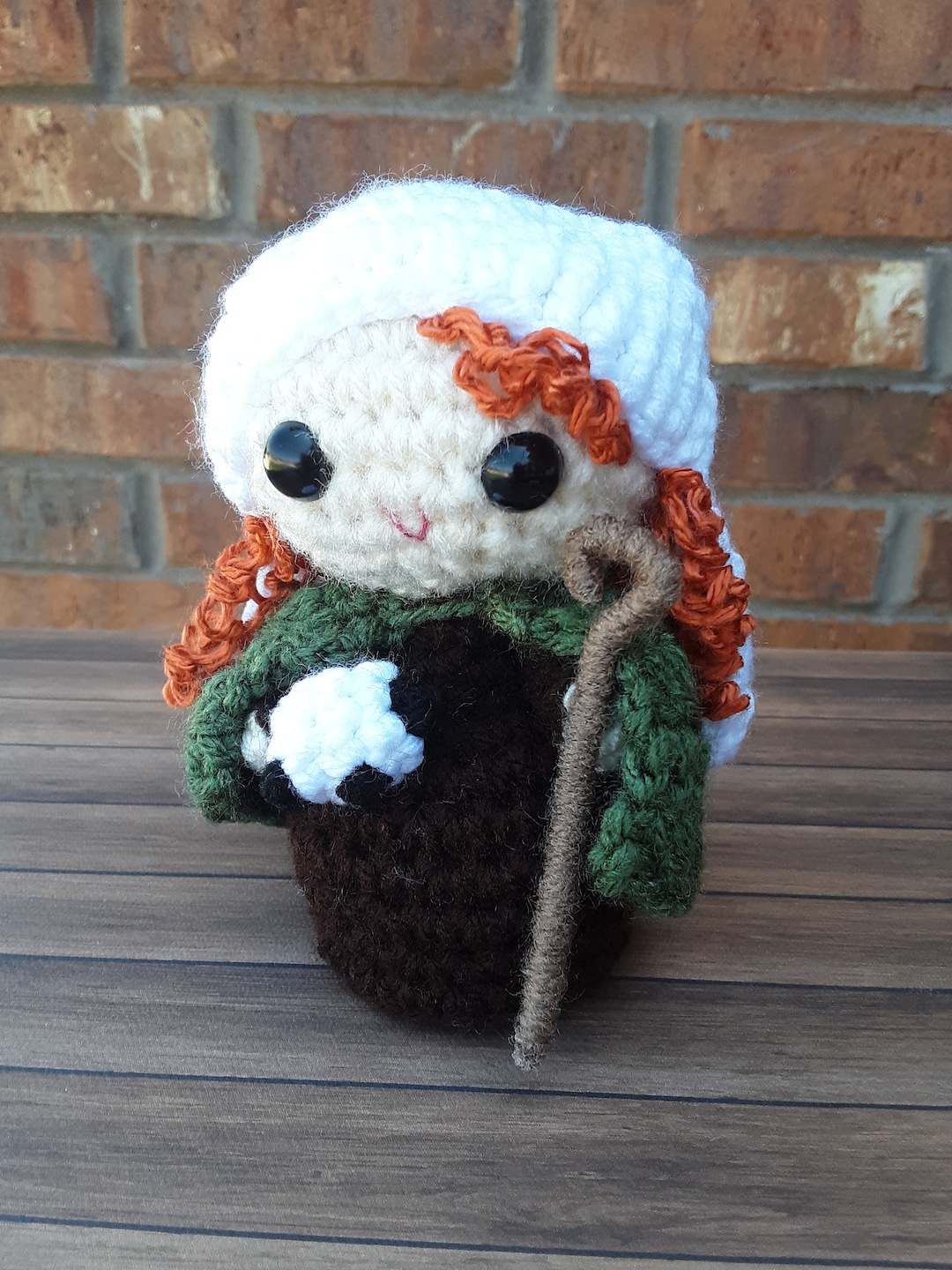 PATTERN ONLY, Saint Brigid of Ireland Crochet Doll, Crochet Amigurumi ...