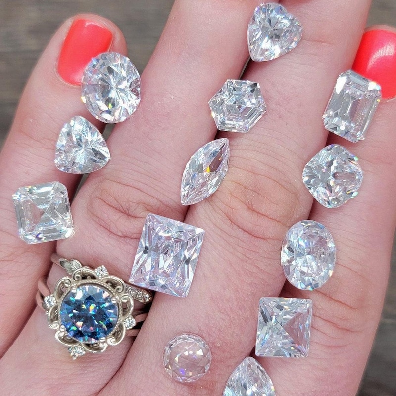 Fake Engagement Ring - Etsy
