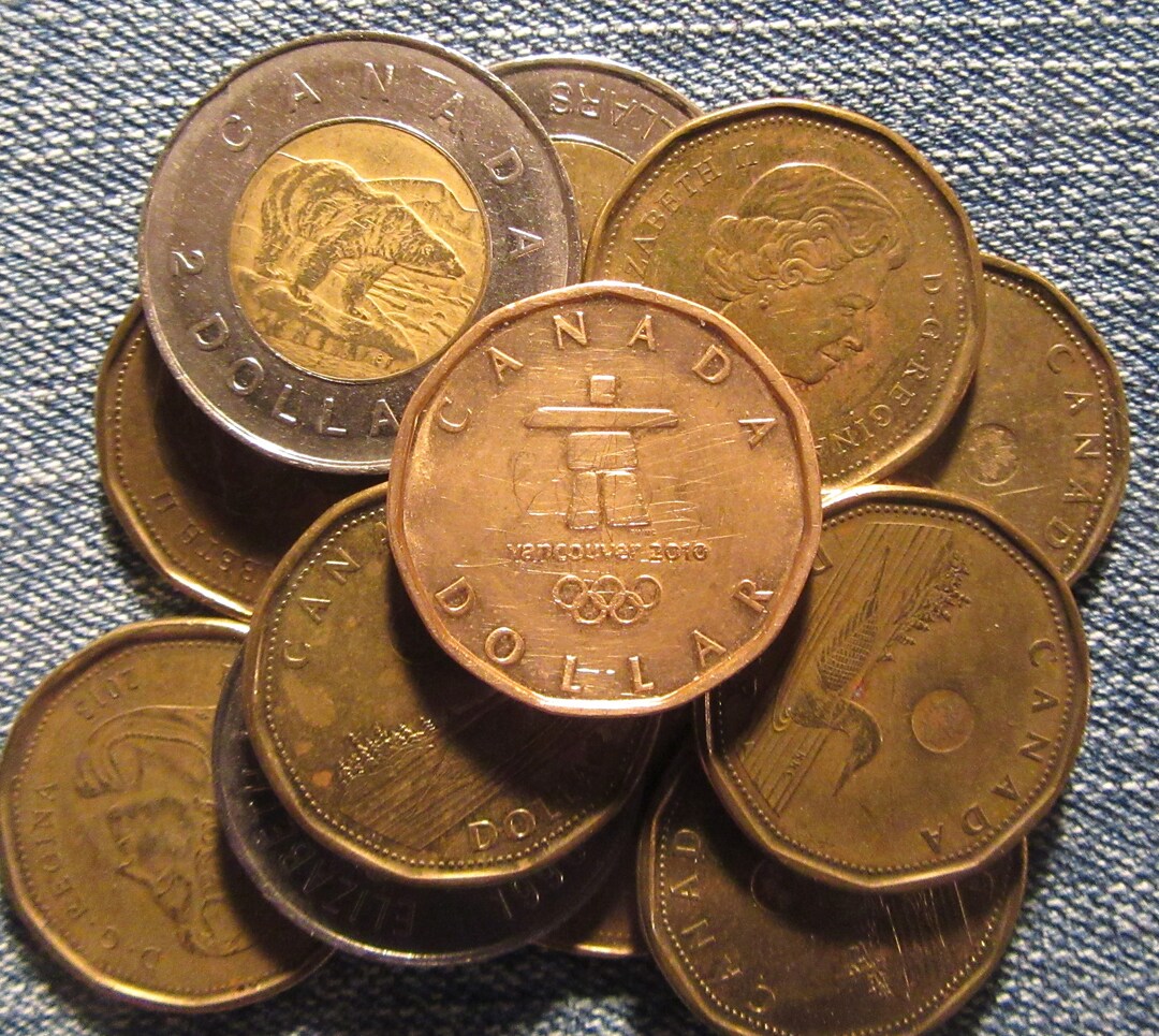 2010 Vancouver Winter Olympics LUCKY LOONIE Pocket Charm - Etsy