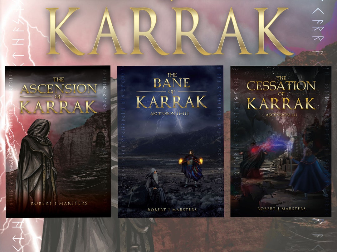 The Complete Karrak Trilogy, Exciting New Fantasy Books - Etsy