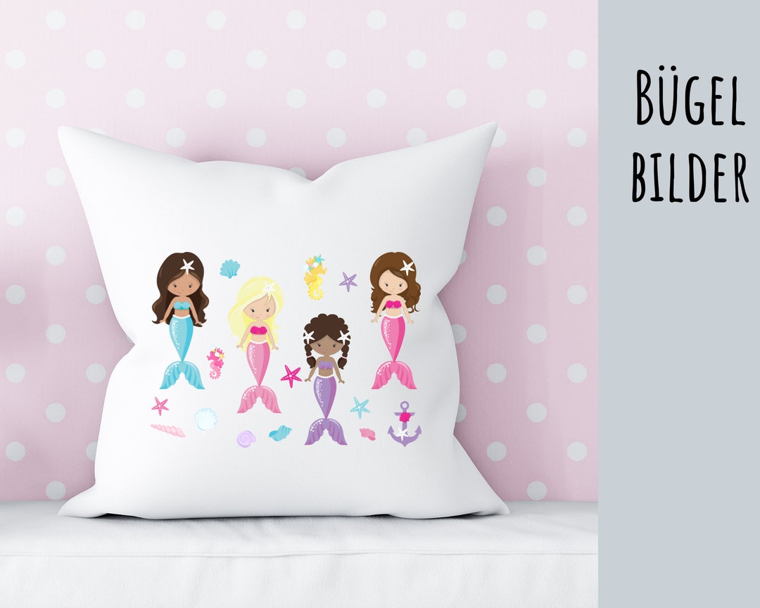 Ironing Pictures Little Mermaid Cute Mermaid to Iron - Etsy