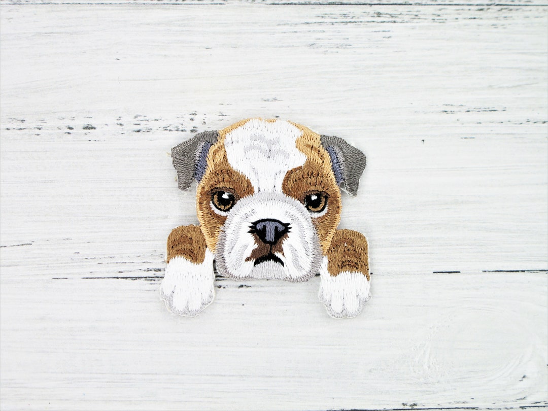 Bulldog for Ironing, Bulldog Application, Dog, Press, Patch, Bulldog ...