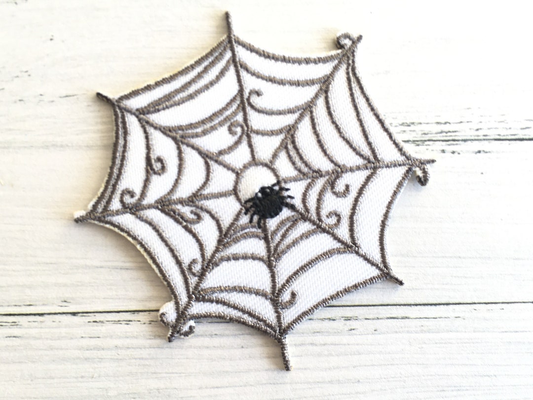 Spider Web for Ironing, Spider Web, Patch With Cute Spider, Spider ...