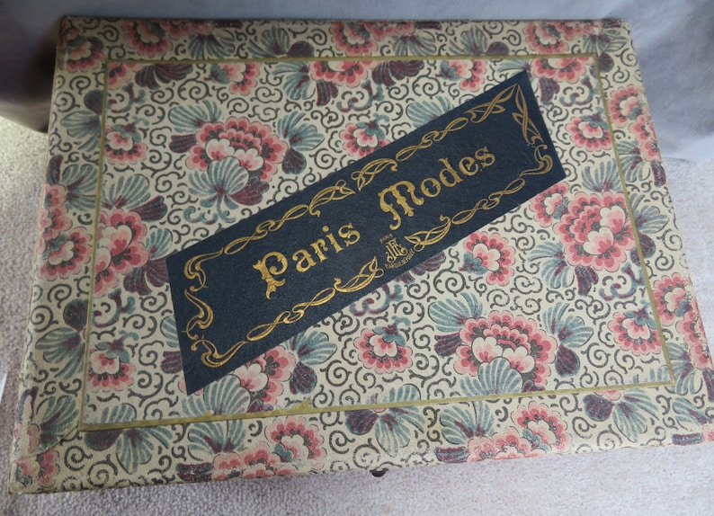 1930s Large French Child's Millinery Box to Make Hats for a Doll, PARIS ...