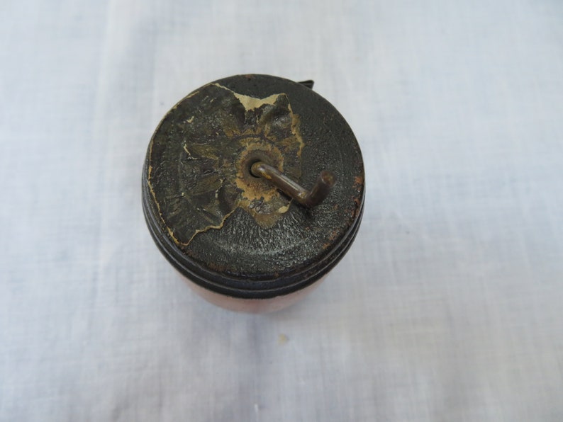 1886 Unusual Alphabet Children's Book on Linen Tape Rolled in Wooden ...