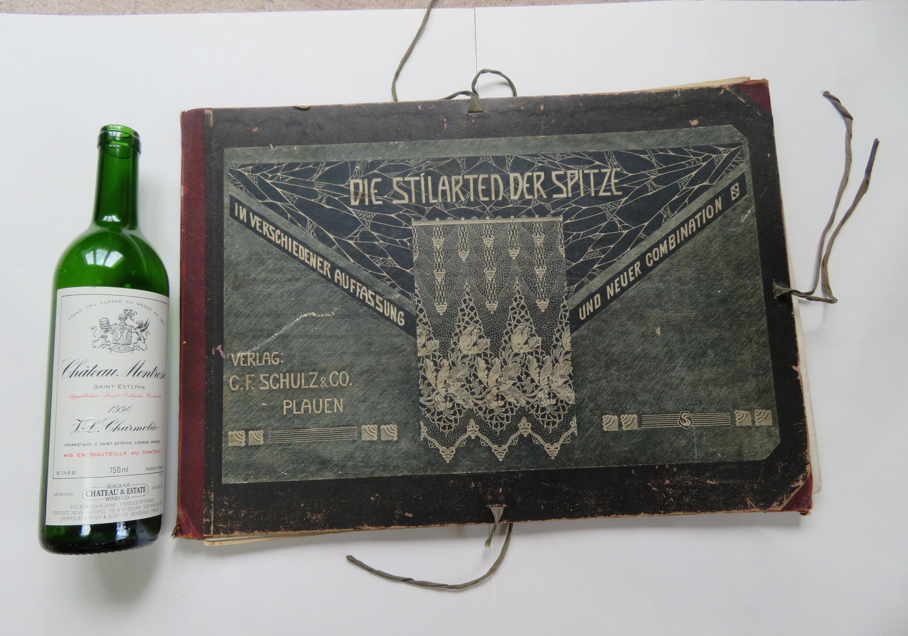 C1890/1900 German Lace Folio Die Stilarten Der Spitze Verlag C. F ...