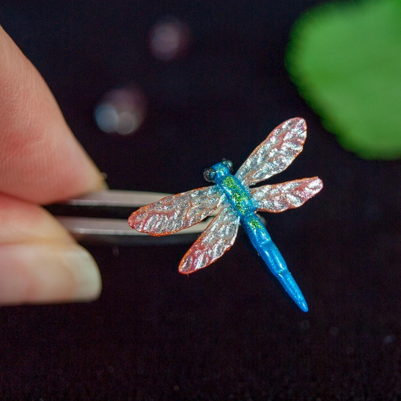 Polymer Clay Dragonfly - Etsy