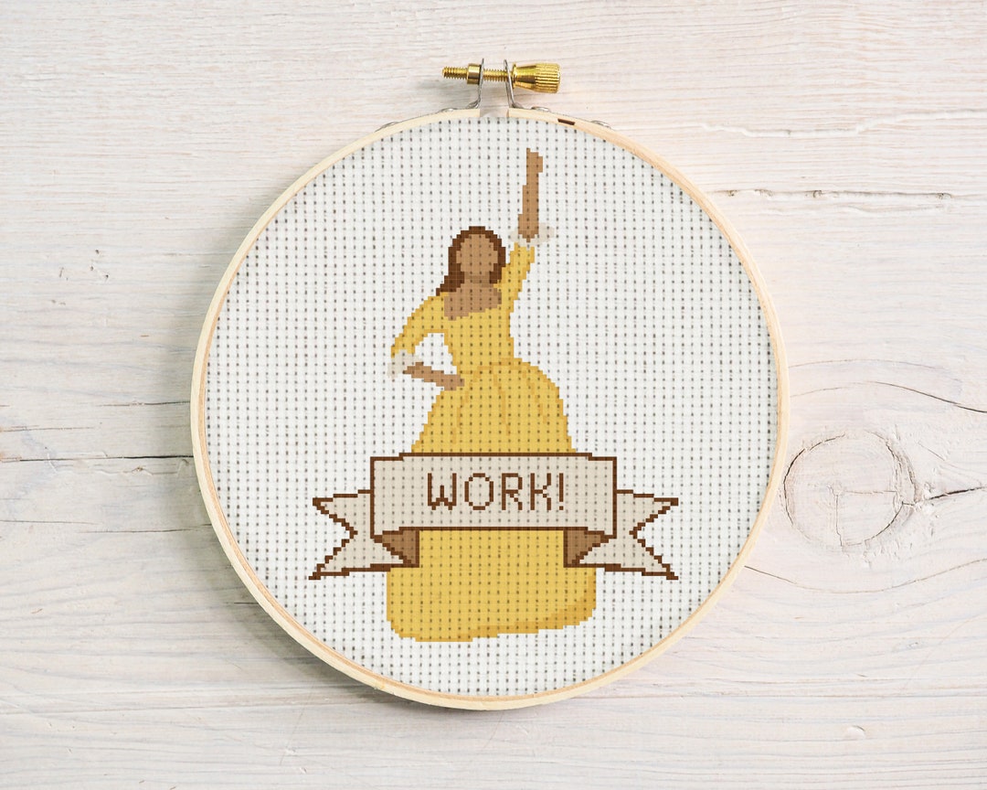 Hamilton Cross Stitch Pattern - Work Schuyler Sisters - Alexander ...