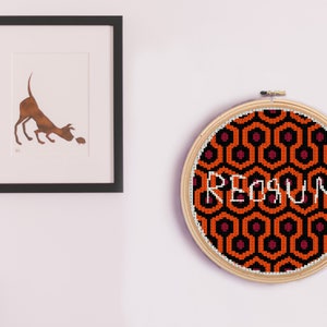 Redrum Cross Stitch Pattern Downloadable PDF Stephen King the Shining ...