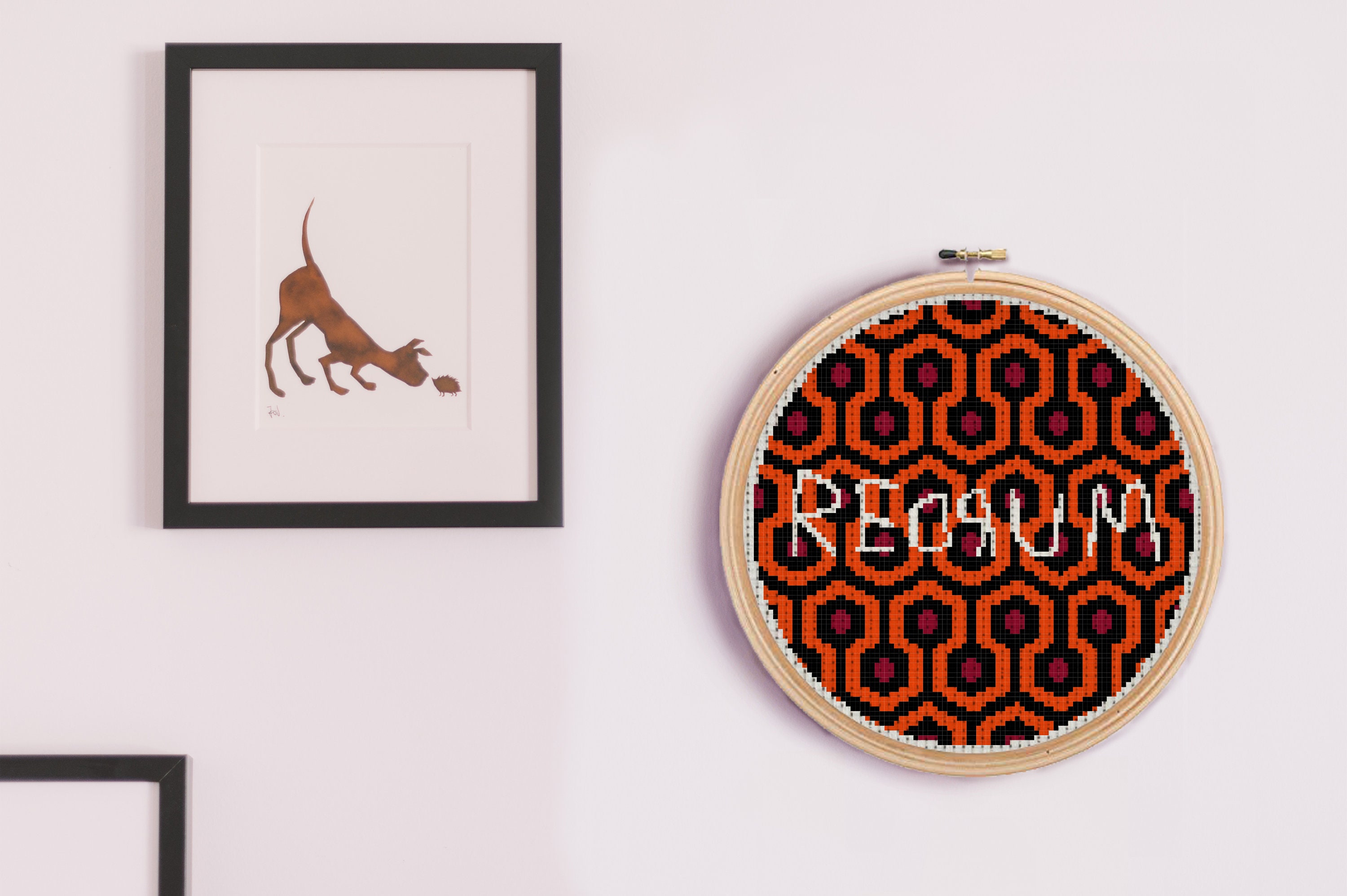 Redrum Cross Stitch Pattern Downloadable PDF Stephen King | Etsy