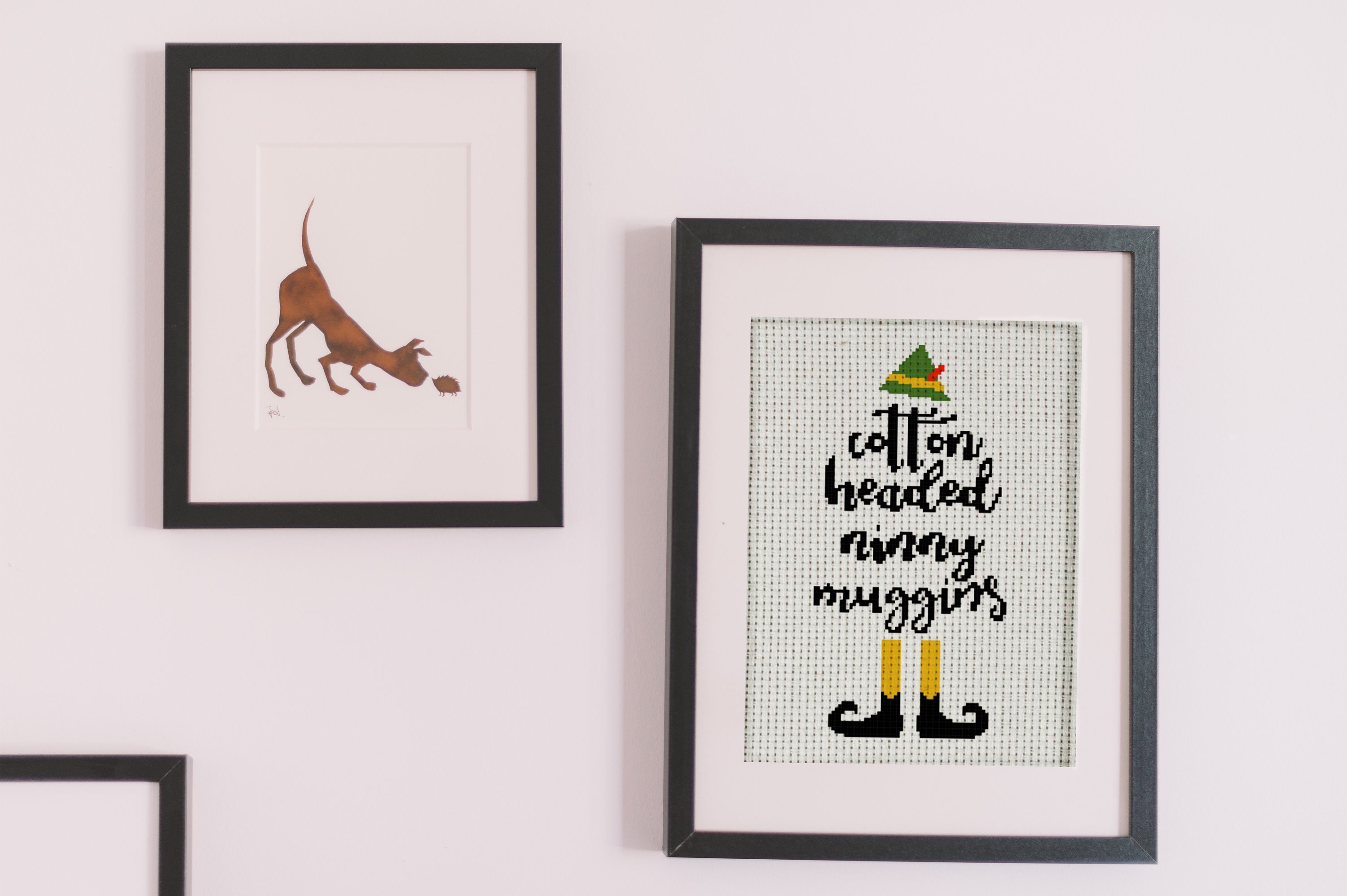 Elf Movie Cross Stitch Pattern Cotton Headed Ninny Muggins - Etsy