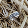 Silver Brand Ring, Custom, Western Ring, Engraved Brand Ring, Brand ...