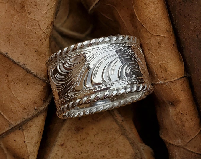 Western Saddle Ring Handmade in Sterling Silver 925 - Etsy