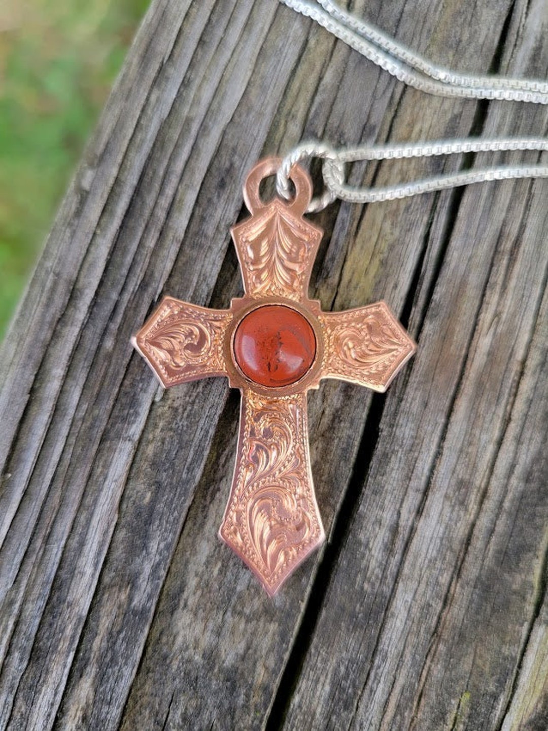 The Healing Cross, Copper & Red Jasper, Give the Gift of Healing ...