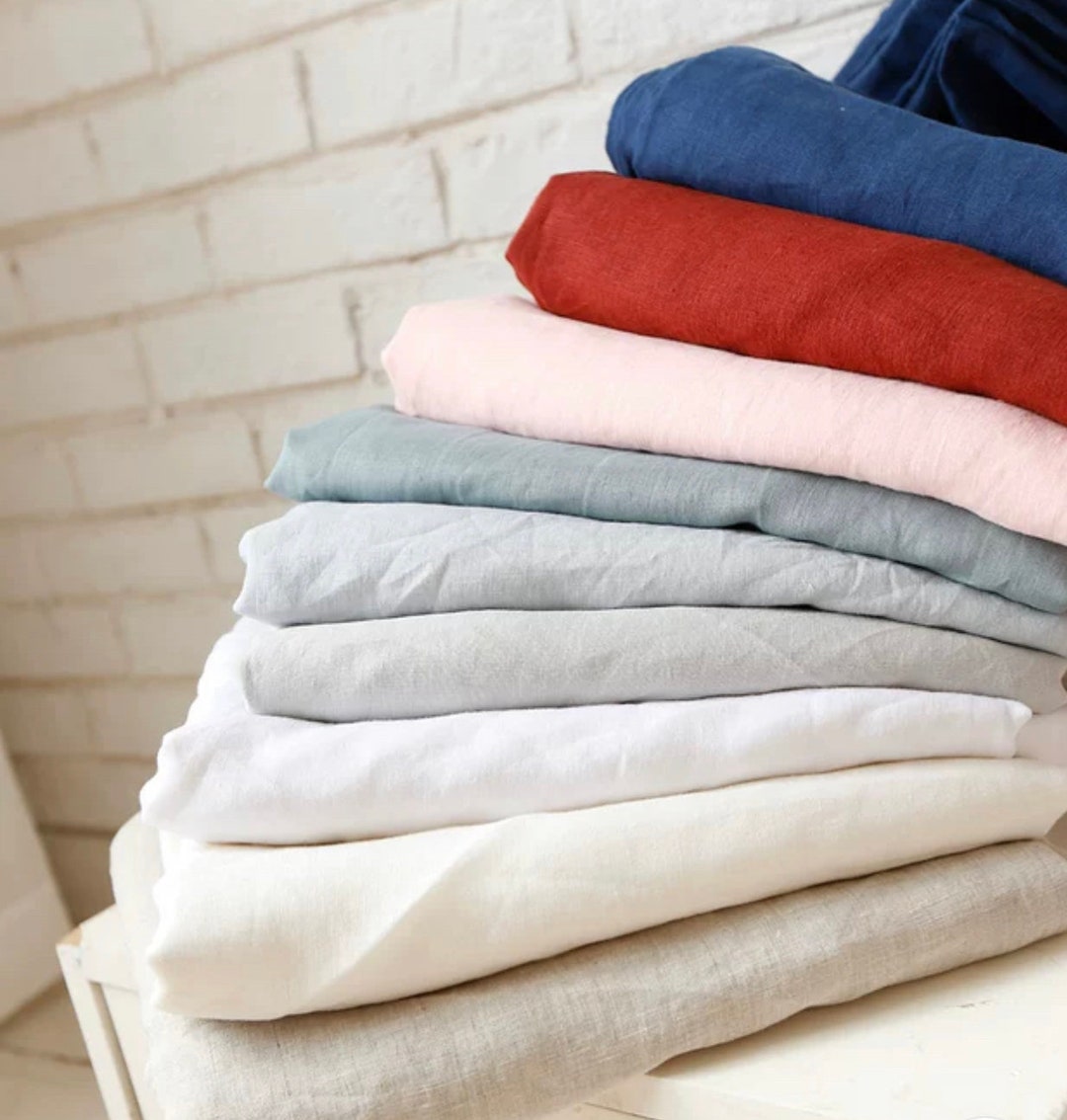 Linen Flat Sheet, 100% Natural Stonewashed Linen Flat Sheets, Custom ...
