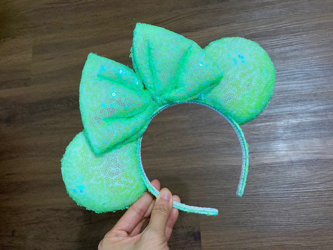 Neon Green Mouse Ears Neon Pink Mickey Ears - Etsy