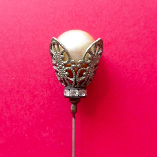 Rhinestone Stick Pin - Etsy