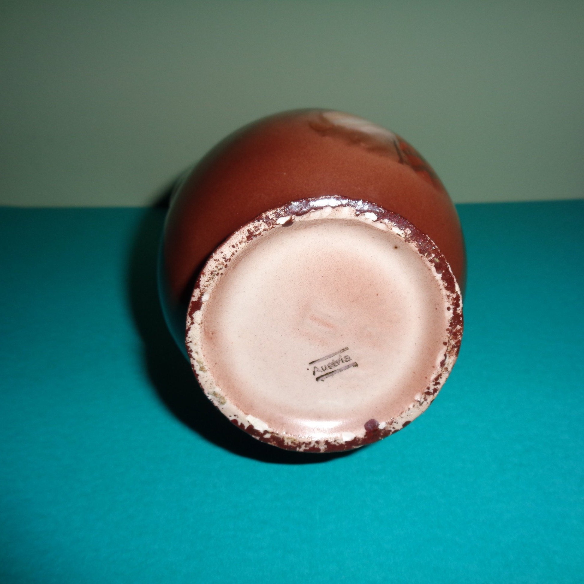 Beautiful Antique Portrait Vase Made in Austria Pretty Woman European ...