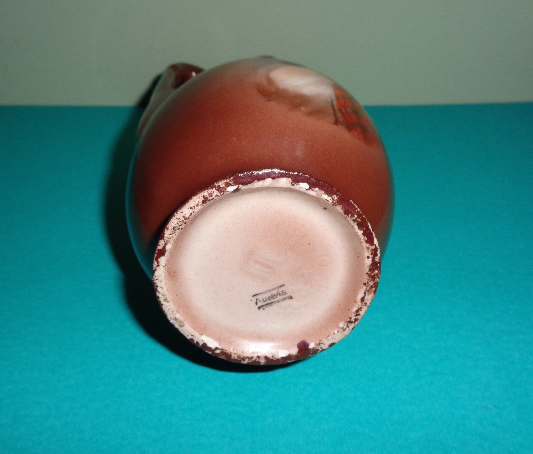 Beautiful Antique Portrait Vase Made in Austria Pretty Woman European ...