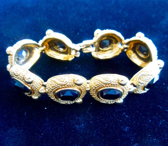 Awesome Classic 1980's Signed Nina Ricci Heavy Gold T… - Gem