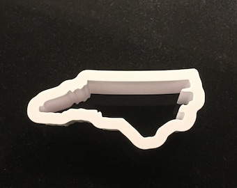 North Carolina Cookie Cutter Outline SHARP EDGES FAST - Etsy
