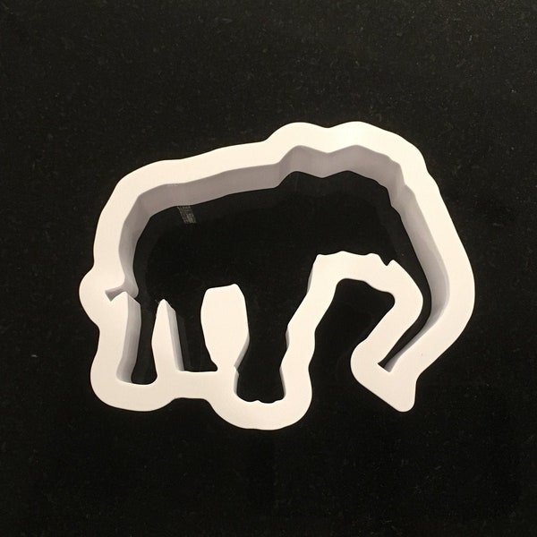 Large Elephant Cookie Cutter - Etsy