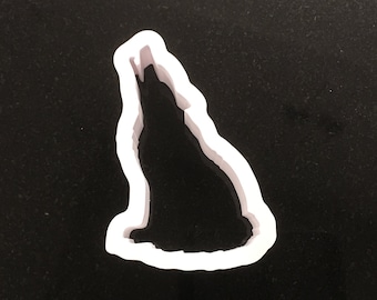 Howling Wolf Cookie and Fondant Cutter - Etsy