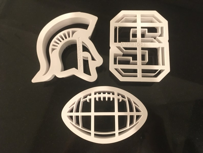Officially Licensed Michigan State Cookie Cutter Set | Etsy