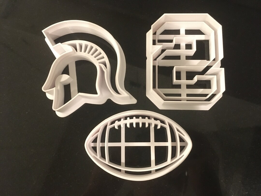 Officially Licensed Michigan State Cookie Cutter Set - Etsy