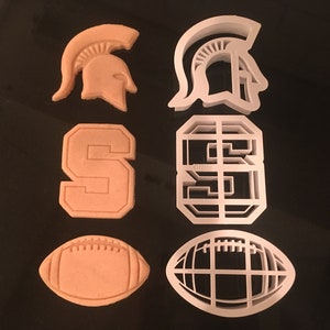 Officially Licensed Michigan State Cookie Cutter Set - Etsy