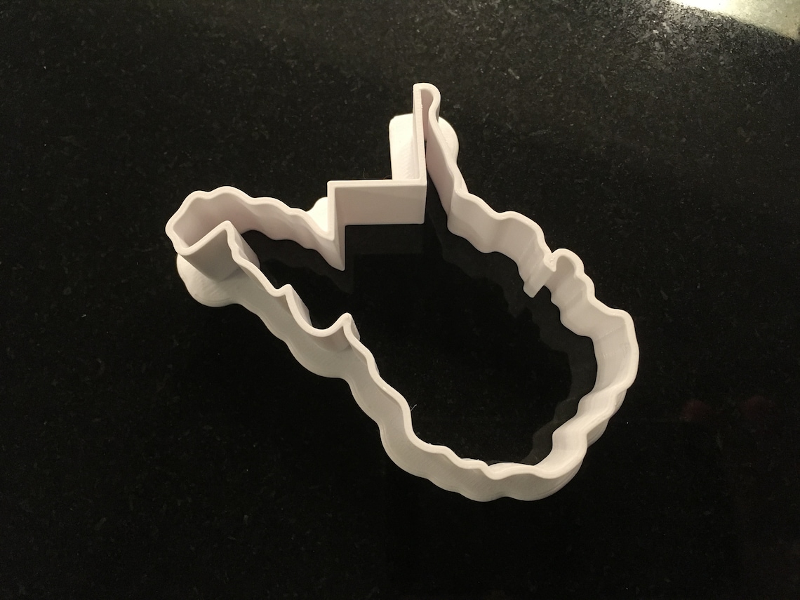West Virginia Cookie Cutter - Etsy