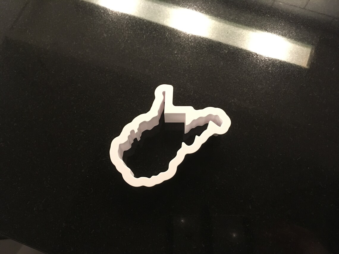 West Virginia Cookie Cutter - Etsy