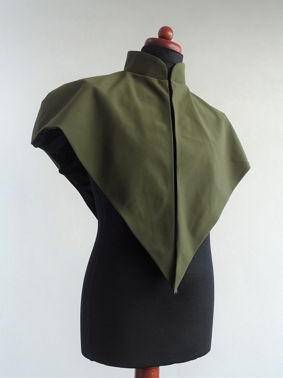 Dark Green Elves Cape Cape Short Fantasy LARP Elves Size L | Etsy