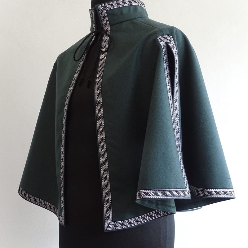 One Shoulder Cloak - Etsy
