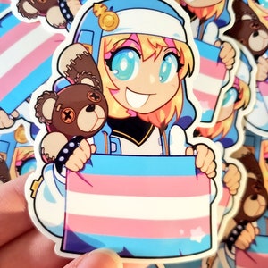 Pride Bridget GUILTY GEAR STRIVE Stickers - Etsy