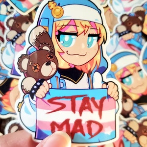 Pride Bridget GUILTY GEAR STRIVE Stickers - Etsy