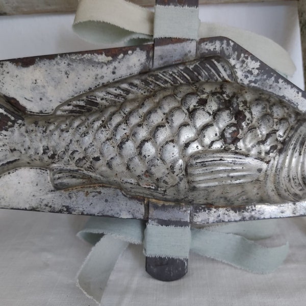 Antique Mold Fish - Etsy