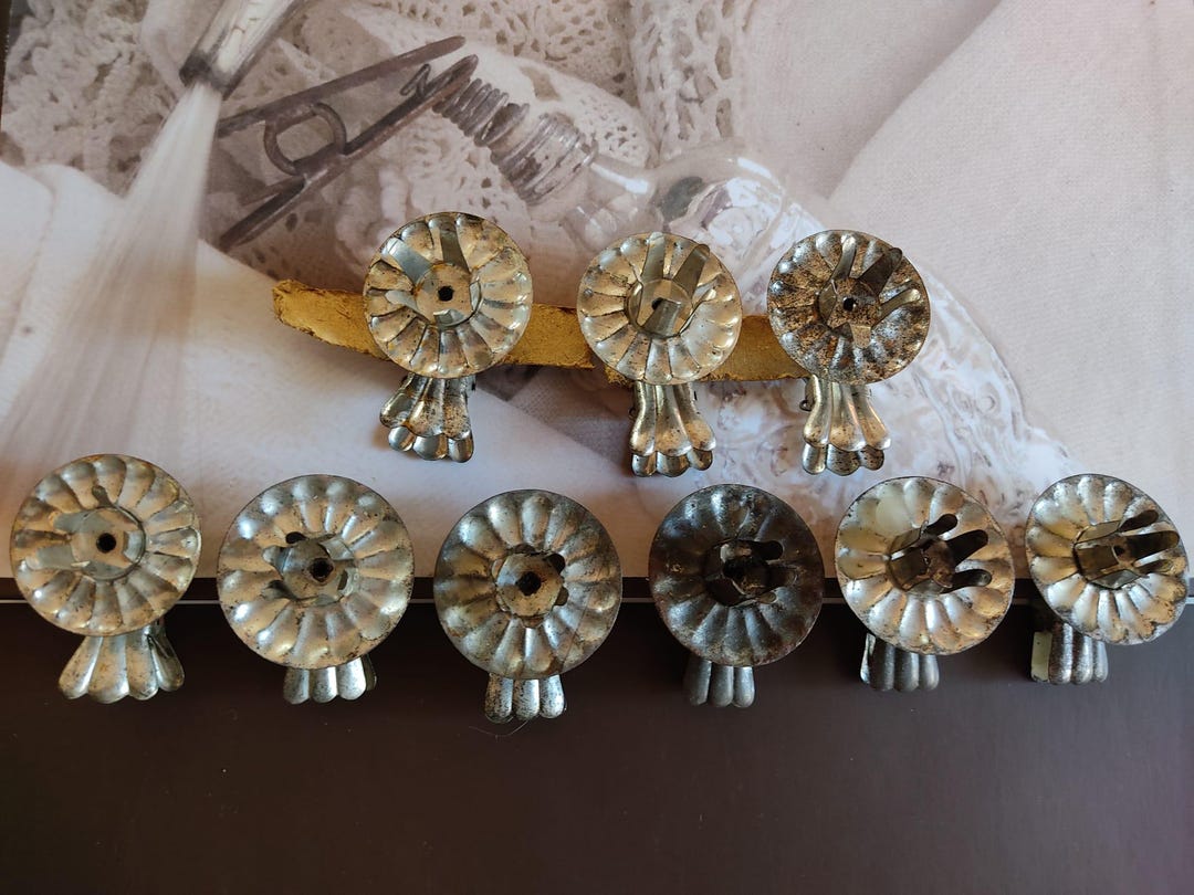 Antique Vintage Candle Clips for Christmas Tree Candles, 9 Pieces, Fir ...